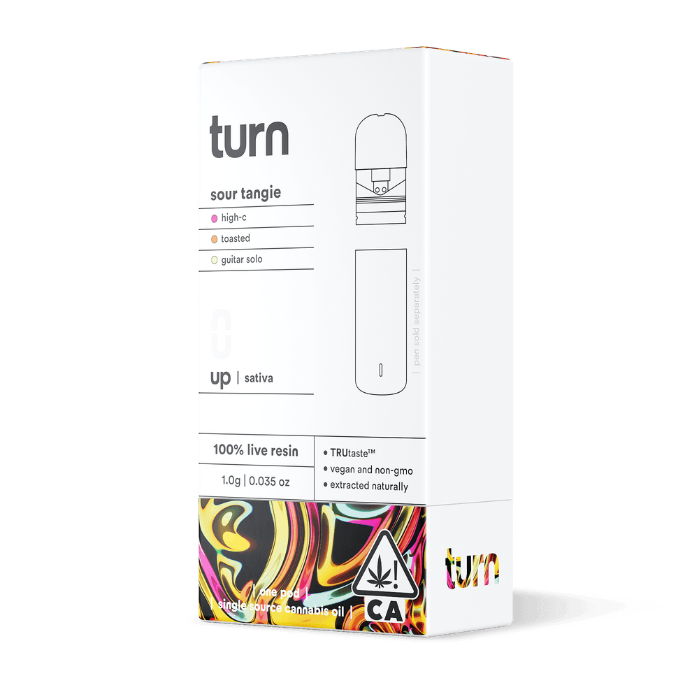 sour tangie turn podpak flavor